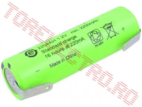 Acumulator Industrial AA 1.2V 2200mAh Ni-Mh cu Lamele pentru Masina de ...