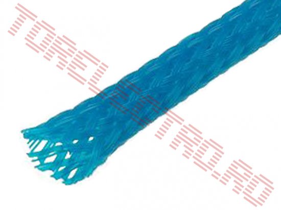 Tresa Plastic Protectie Cabluri Auto 3mm - 8mm Albastra - la rola 100Metri