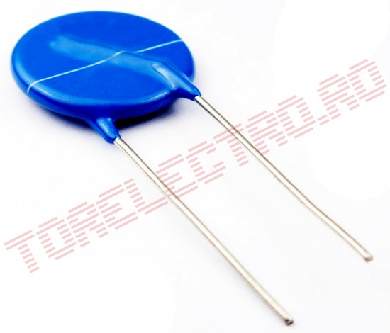 Varistor 30Vca - 38Vcc 23mm SIOV S20K30 pentru protectie parte ...