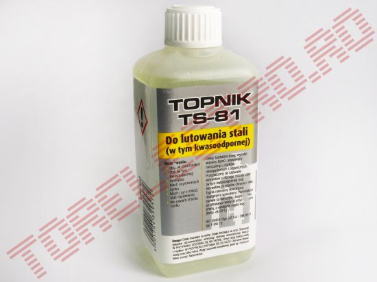 Decapant Flux FSW13/TS81 la flacon 100ml pentru Otel - Otel Inox - Crom ...
