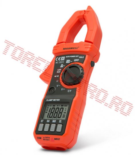 Clampmetru Cleste Ampermetric Ditz MC25610/GB Autoscalare AVO ...