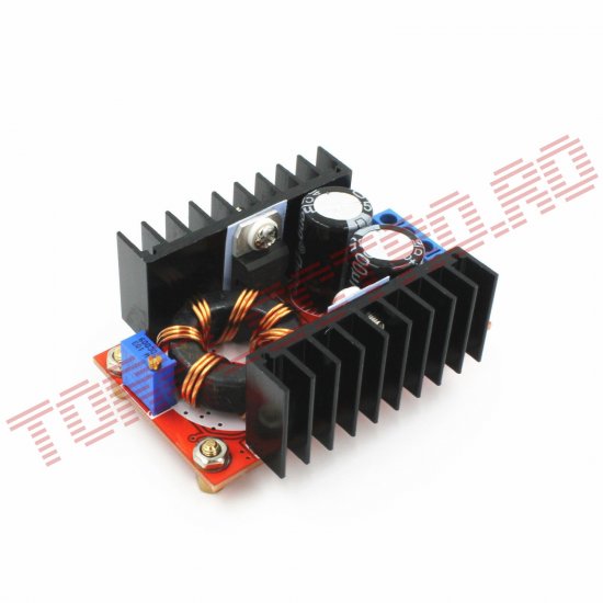 Modul Ridicator de Tensiune Step-Up Convertor 5A 10-32V la 12-35V 150Wmax cu LM2596 DC5211/TC