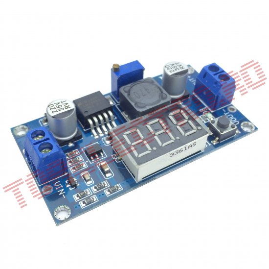 Modul Coborator de Tensiune Step-Down Convertor 2A cu Voltmetru OKY3502-1 DC4462/TC