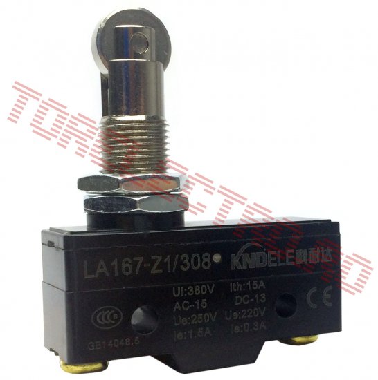 Limitator Cursa 50mm cu Palpator 36mm si Rola Metalica Longitudinala 1 ...