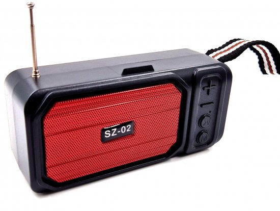 Boxa Bluetooth Portabila cu Radio USB uSD Lanterna Acumulator Panou ...